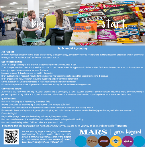 PT Mars Symbioscience Indonesia – Portal Alumni Universitas Gadjah Mada