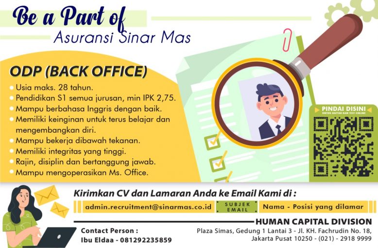 PT Asuransi Sinar Mas – Portal Alumni Universitas Gadjah Mada