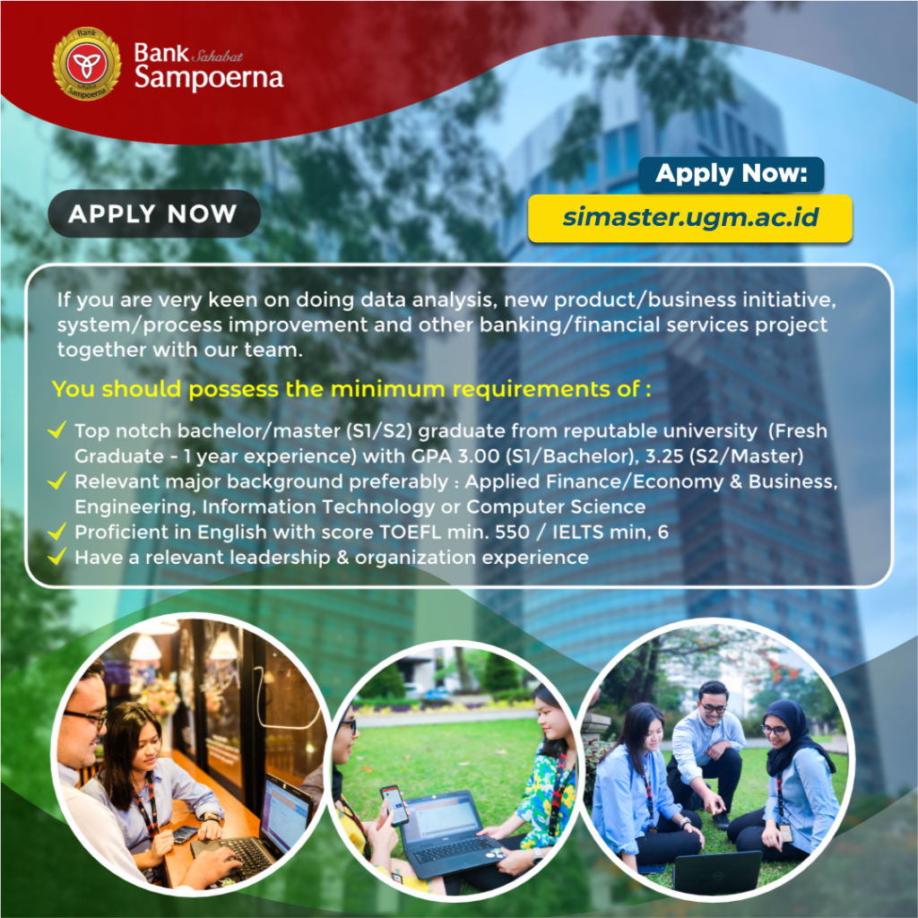 PT Bank Sahabat Sampoerna – Portal Alumni Universitas Gadjah Mada