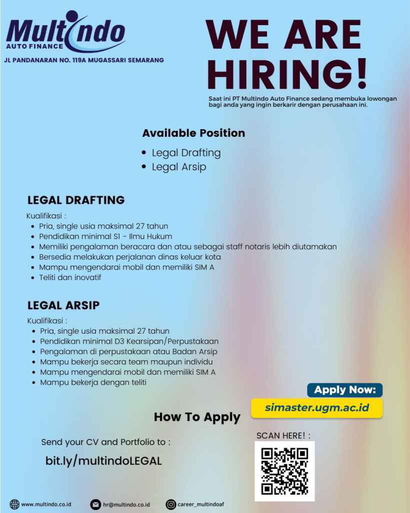 PT Multindo Auto Finance – Portal Alumni Universitas Gadjah Mada