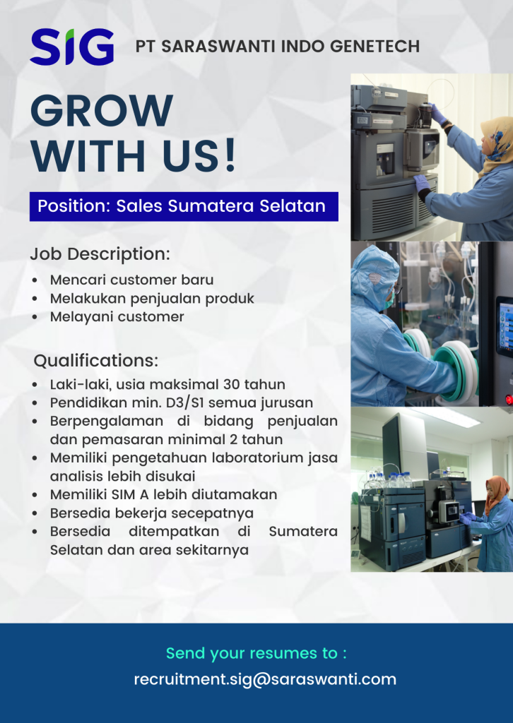 PT Saraswanti Indo Genetech – Portal Alumni Universitas Gadjah Mada