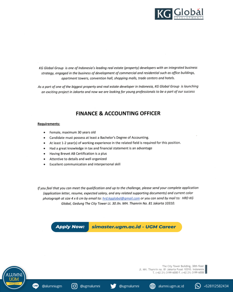 Kencana Graha Optima – Portal Alumni Universitas Gadjah Mada