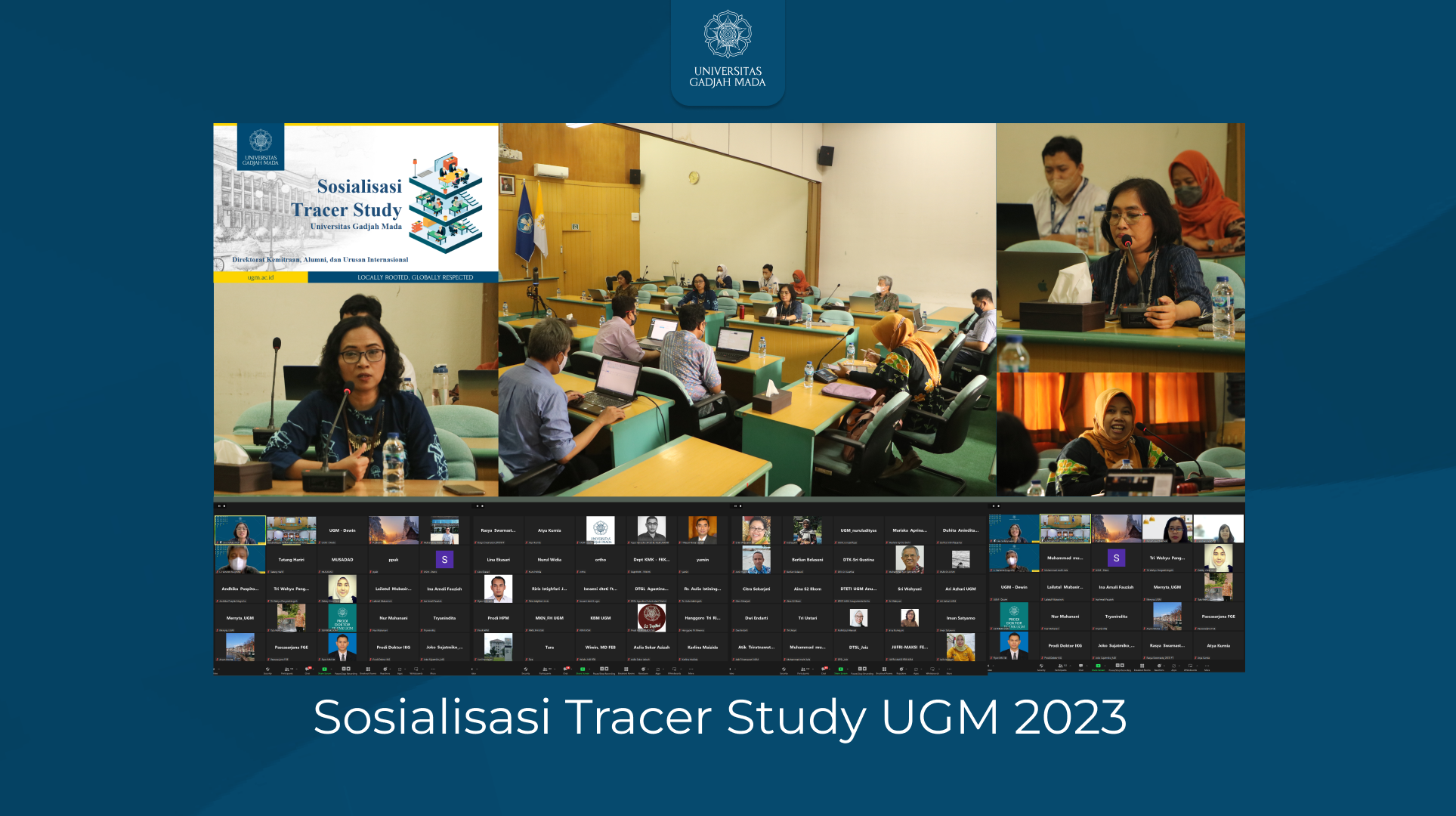 Sosialisasi Tracer Study UGM 2023 – Portal Alumni Universitas Gadjah Mada