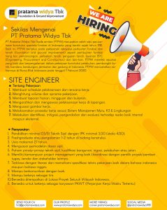 PT Pratama Widya Tbk – Portal Alumni Universitas Gadjah Mada