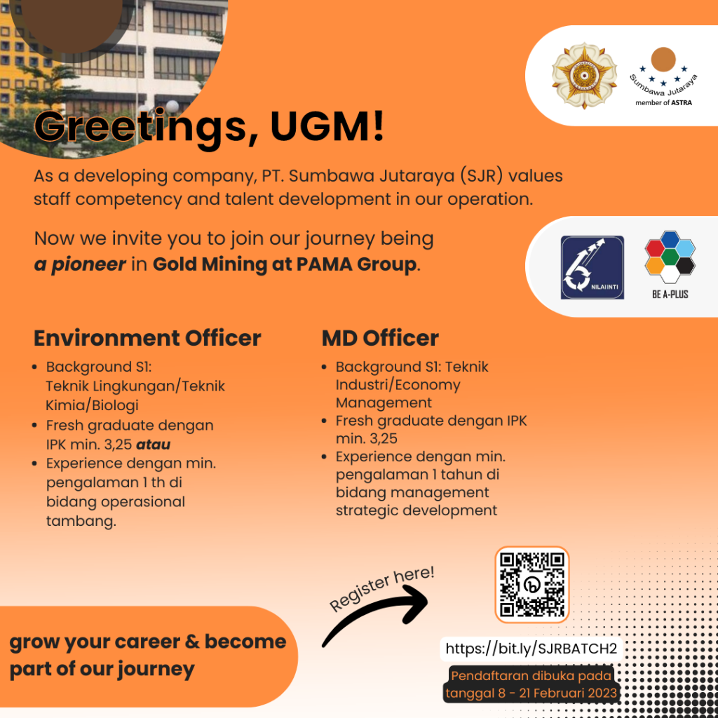 PT Sumbawa Jutaraya – Portal Alumni Universitas Gadjah Mada