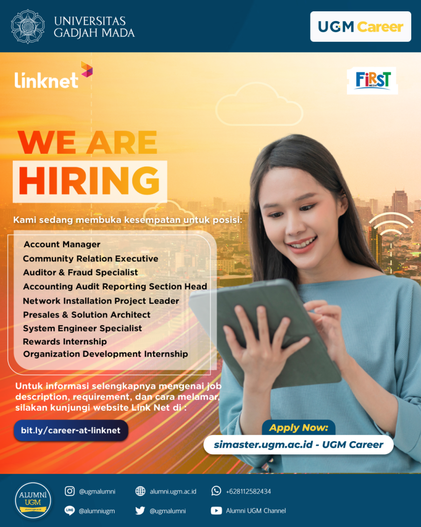 PT Link Net Tbk – Portal Alumni Universitas Gadjah Mada