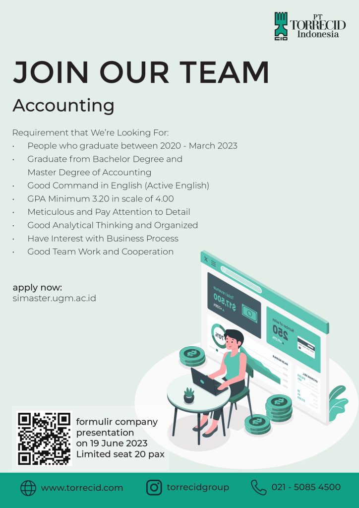 PT Torrecid Indonesia – Portal Alumni Universitas Gadjah Mada