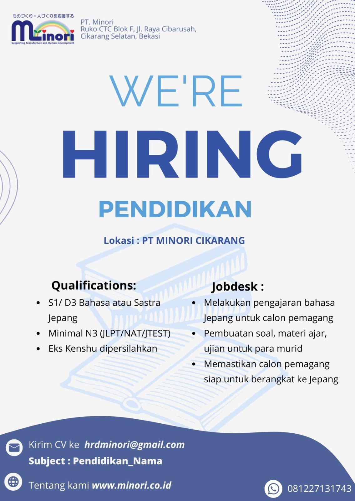 PT Minori – Portal Alumni Universitas Gadjah Mada