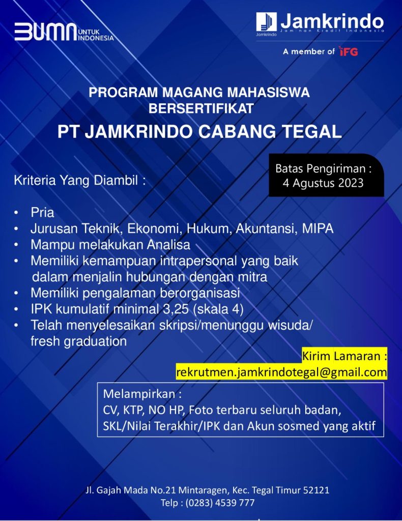 PT Jaminan Kredit Indonesia – Portal Alumni Universitas Gadjah Mada