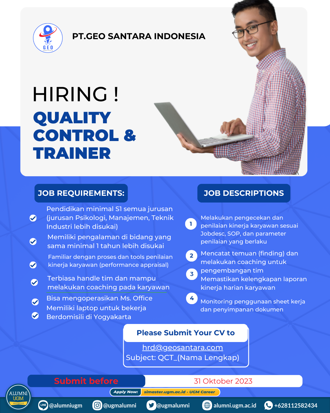 PT Geo Santara Indonesia – Portal Alumni Universitas Gadjah Mada