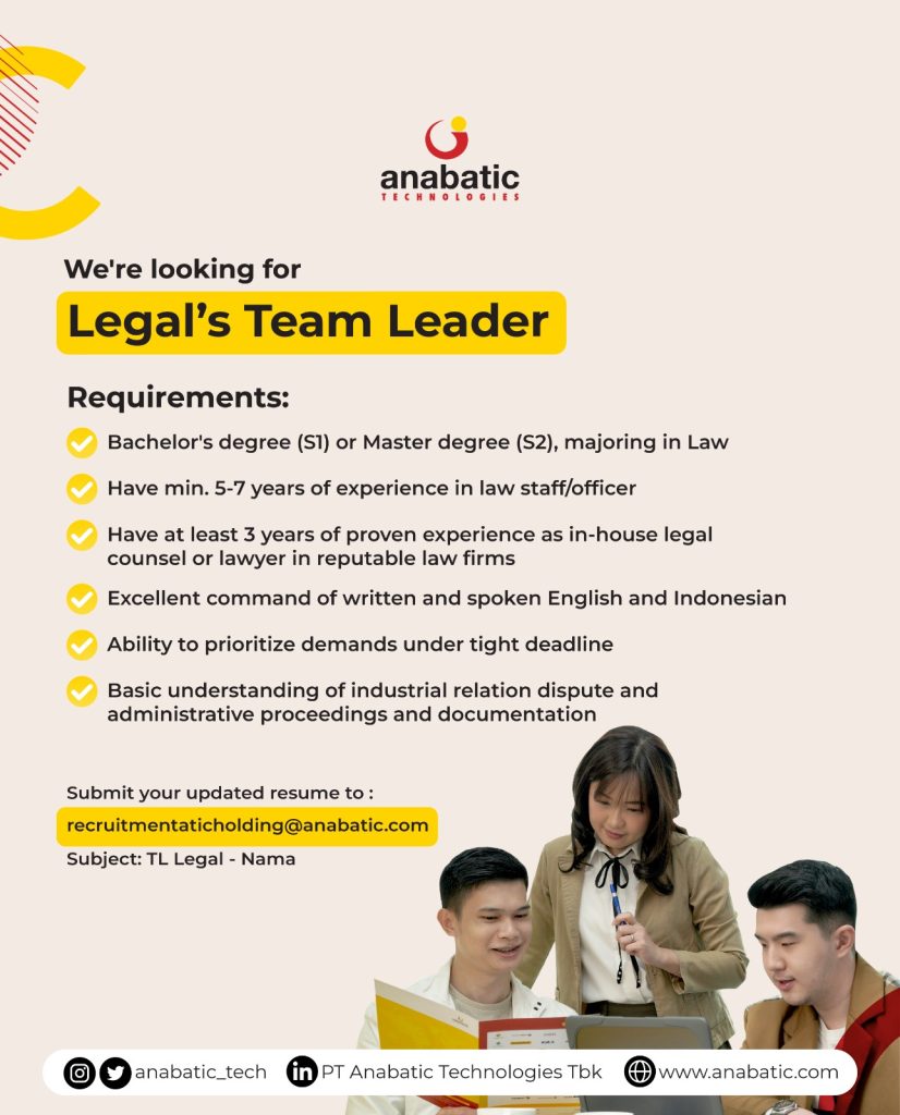 PT Anabatic Technologies Tbk – Portal Alumni Universitas Gadjah Mada