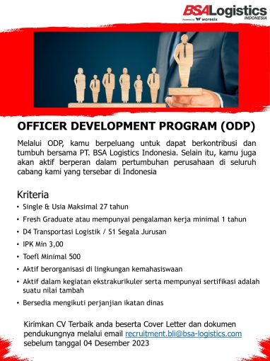 PT BSA Logistics Indonesia – Portal Alumni Universitas Gadjah Mada