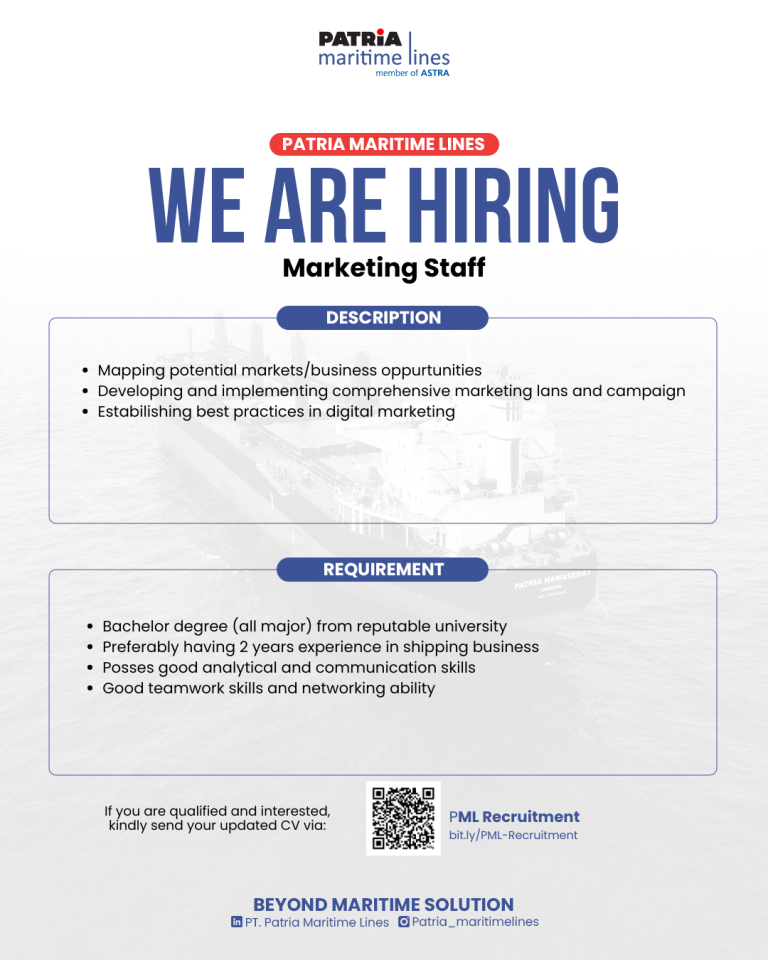 PT Patria Maritime Lines – Portal Alumni Universitas Gadjah Mada