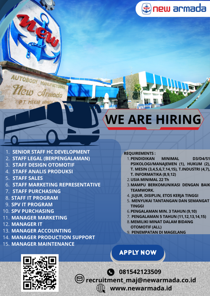 PT Mekar Armada Investama (New Armada Group) – Portal Alumni ...