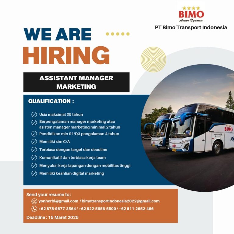 PT Bimo Transport Indonesia – Portal Alumni Universitas Gadjah Mada