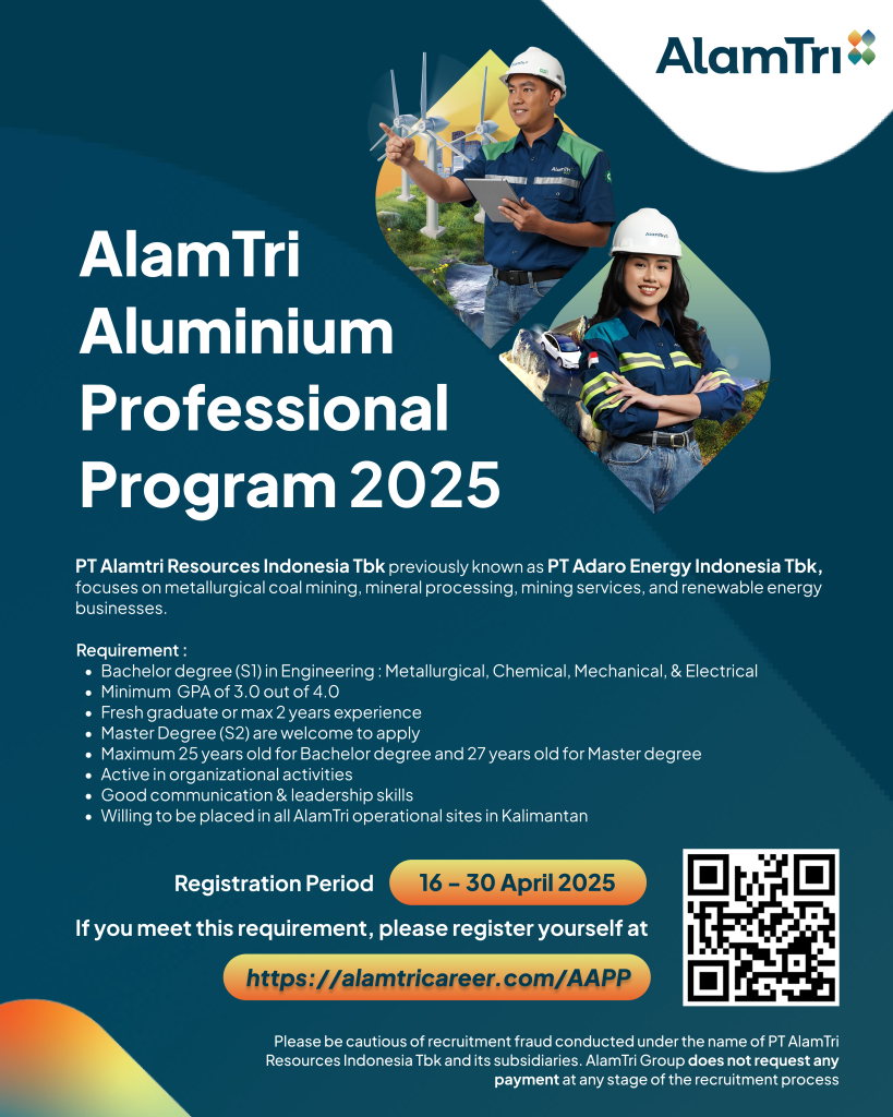 PT AlamTri Resources Tbk – Portal Alumni Universitas Gadjah Mada