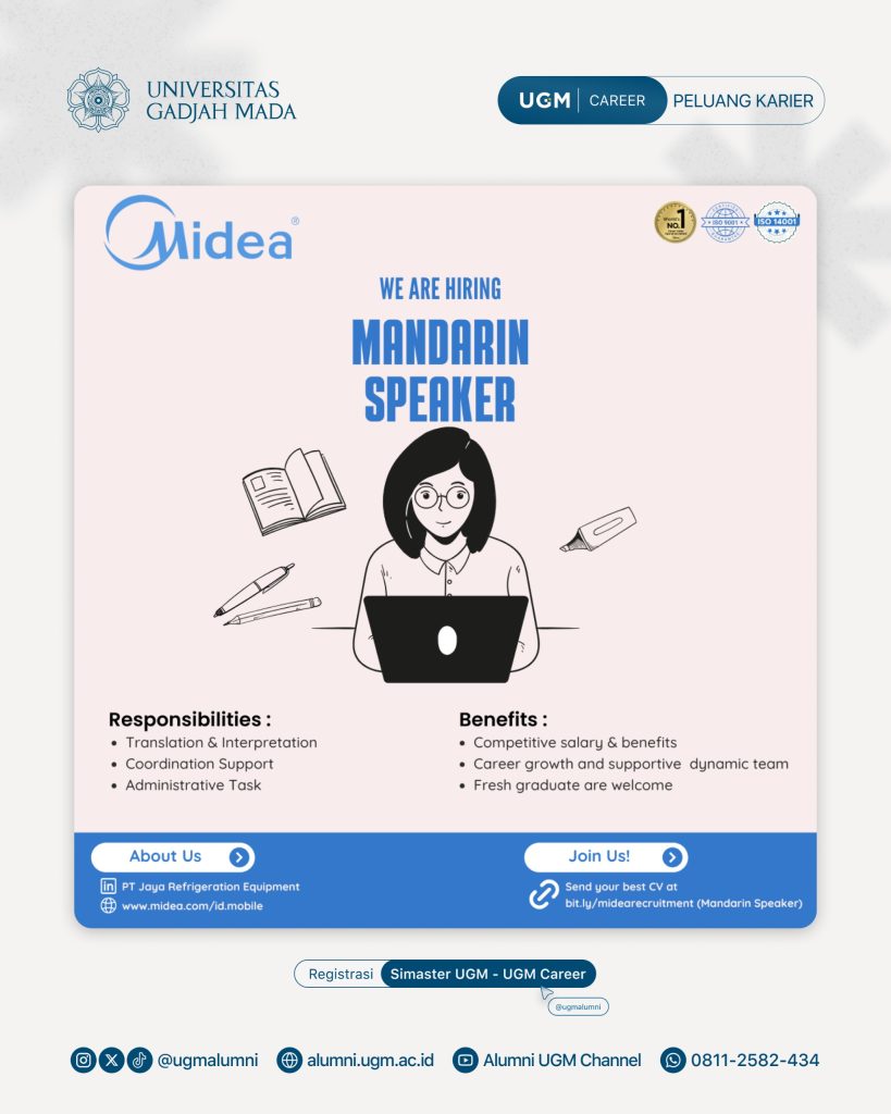 PT Jaya Refrigeration Equipment (Midea Group Indonesia) – Portal Alumni ...